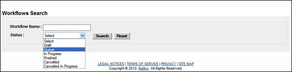 Search Workflows